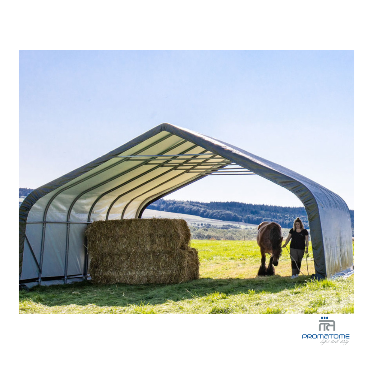 Abri Souple Pour Animaux 7,3 x 6,7m - ShelterLogic